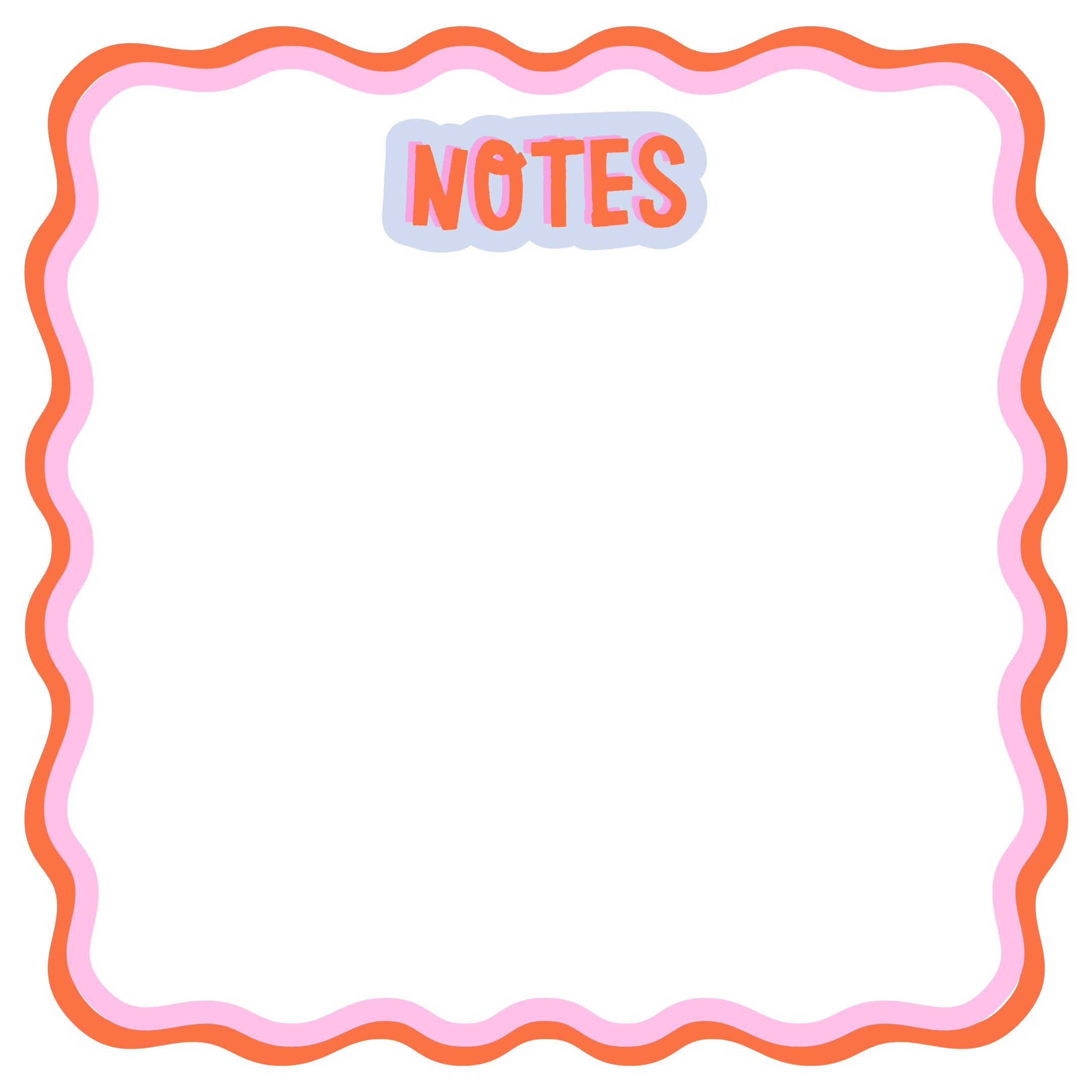 Orange Fun Notepad – The Paper Canopy