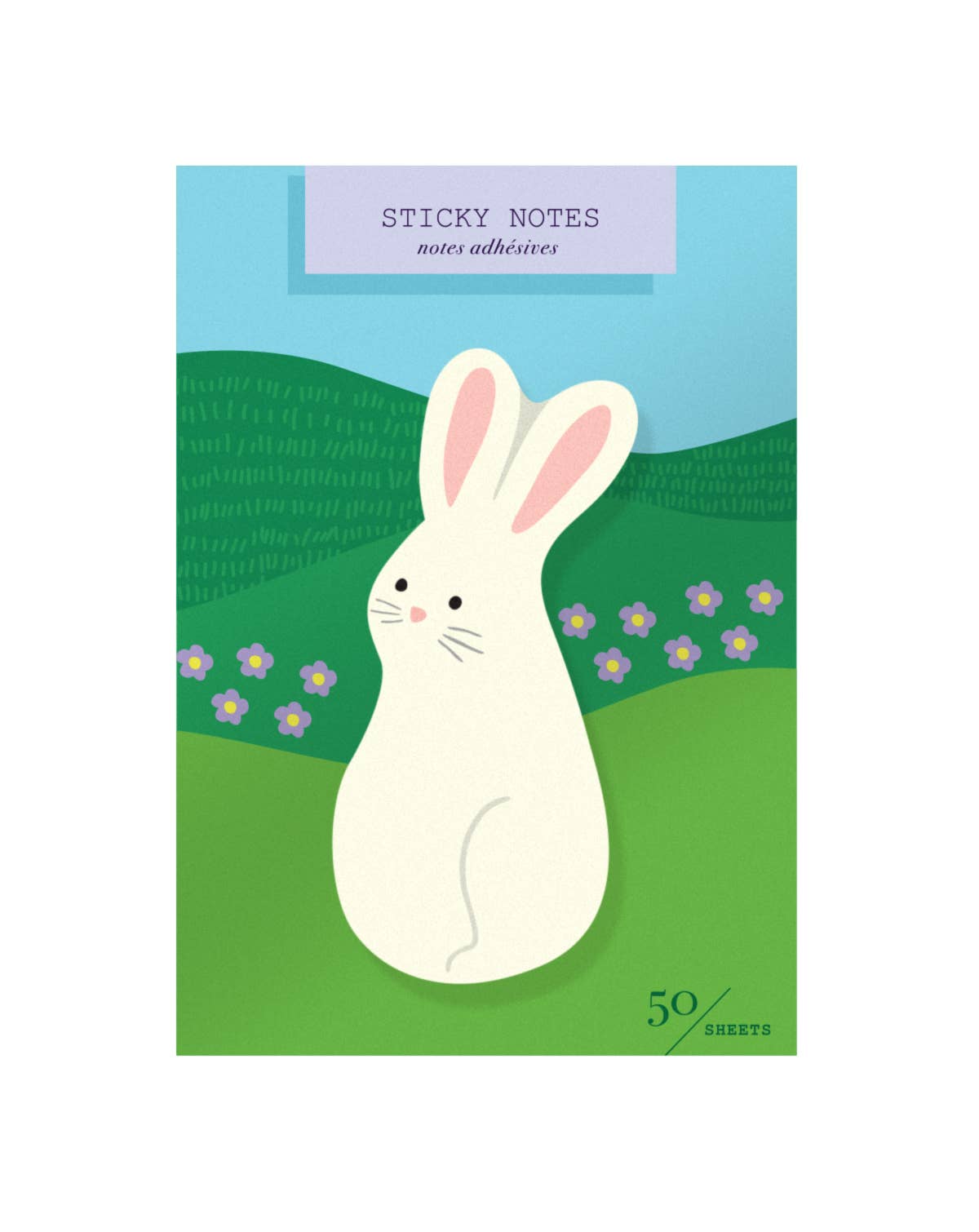 Bunny Die Cut Sticky Notes – The Paper Canopy