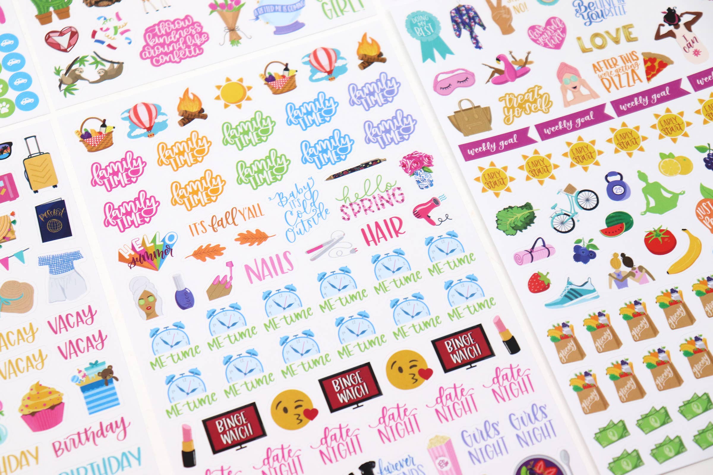 Planner Sticker Pack, Classic V3 – The Paper Canopy