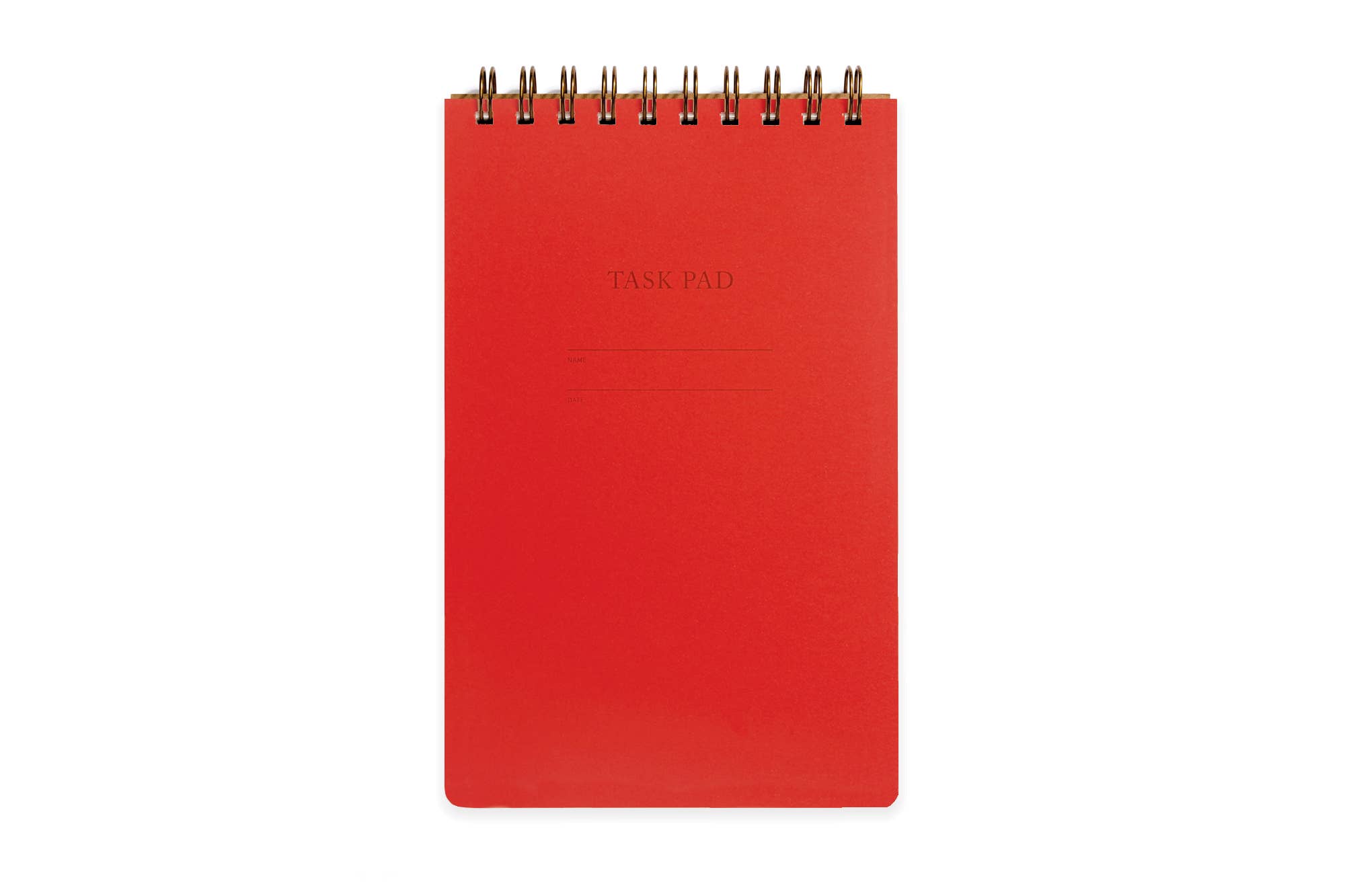 Task Pad Notebook - Warm Red – The Paper Canopy