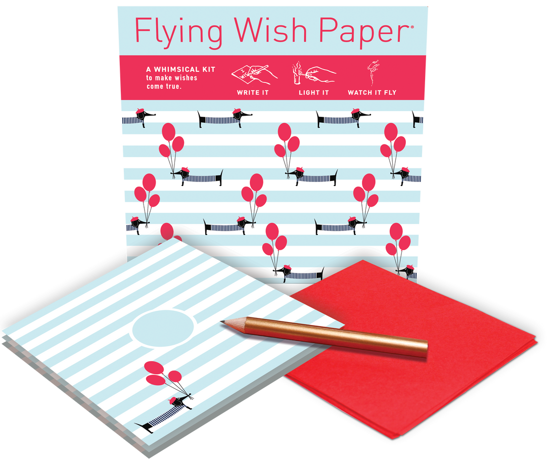 Flying Wish Paper Mini Kit - Celebrate – The Paper Canopy