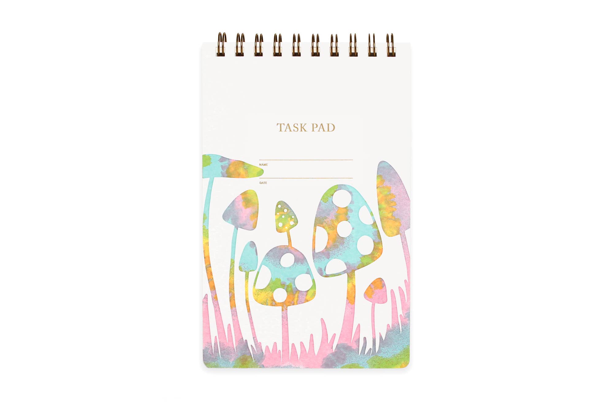 Task Pad Notebook - Tie Dye Mushroom – The Paper Canopy