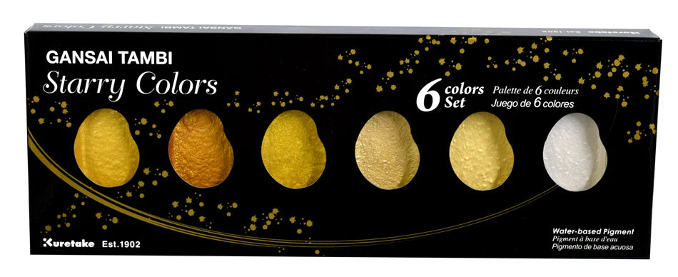 Metallic Starry Night Watercolor Palette – The Paper Canopy
